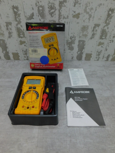 NEW Amprobe Heavy Duty Digital Multimeter, HD110C High Voltage 1500V DC ...