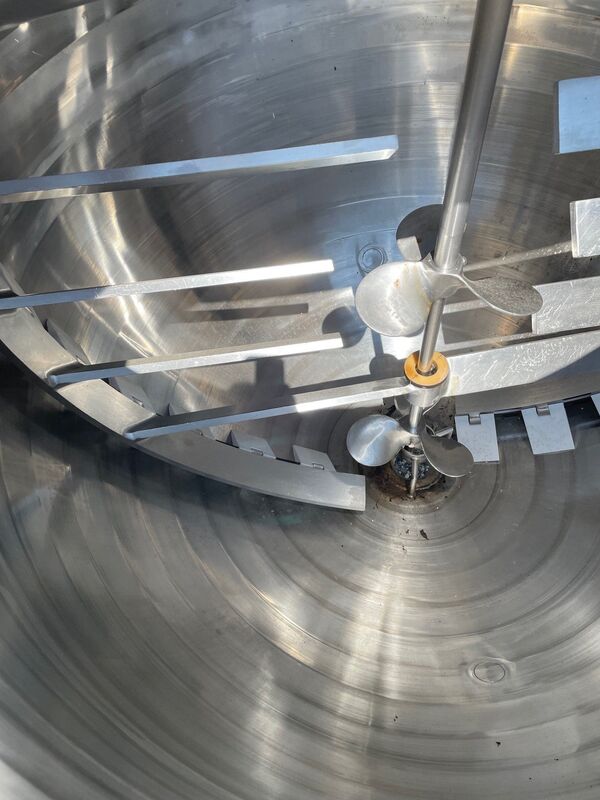 400 gallon Lee Industries #400D9MS, Stainless Steel double motion ...