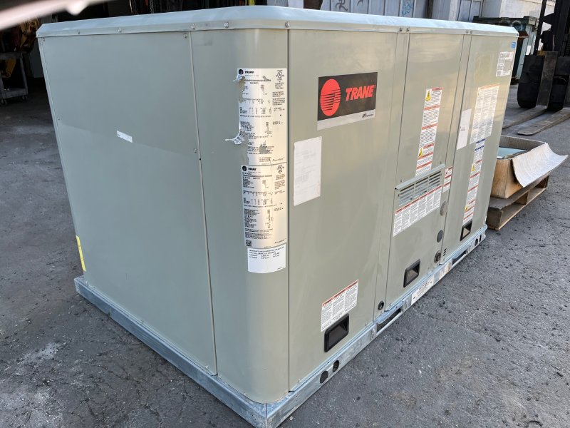 3 Ton, Trane #YSC036G4, comb. gas/electric rooftop air conditioner ...