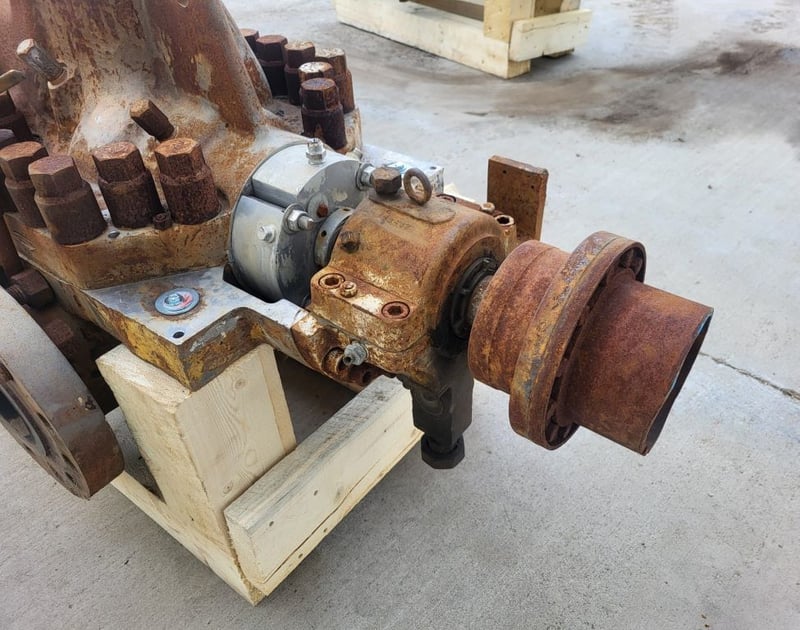 1000 GPM, Byron-Jackson, 4x6x10 CMX, horizontal multi-stage centrifugal ...