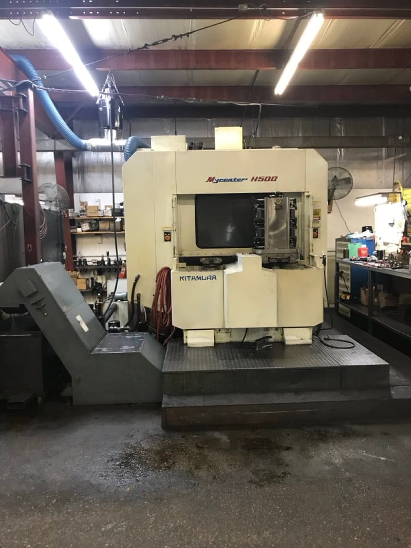 Kitamura Mycenter #H-500, Hmc, 31.5" X, 24" Y, 24" Z, 10,000 RPM ...