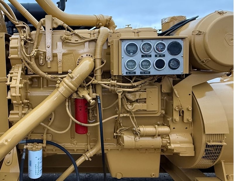 690 HP Caterpillar, industrial diesel engine power unit, 1800 RPM ...