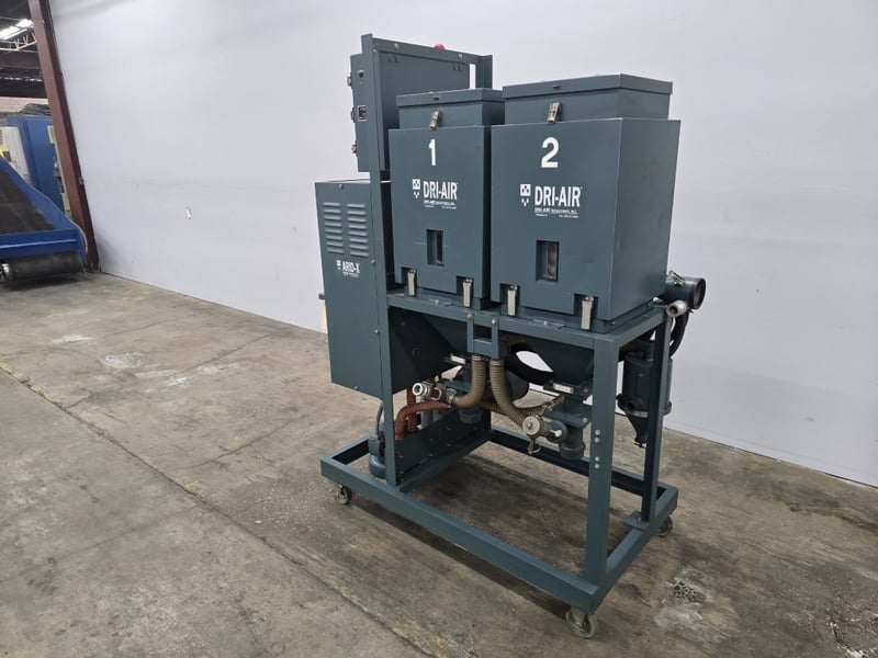 Dri-Air #Arid-X-35PDII, Air Dryer, Dual Hopper, 35 cfm, 30 lb. Hoppers ...