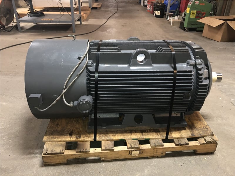300 HP RPM 1185 Baldor, Super-E AC Motor, Inverter Duty, Frame 449TY ...