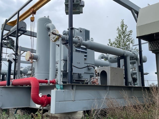 3000 HP Dresser #7HOS4, reciprocating compressor, 3-stages, 3000 HP ...