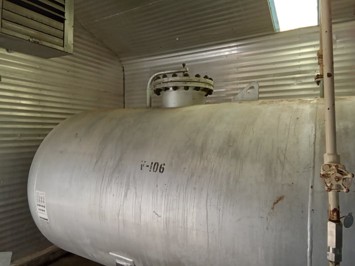 72" Sour Horizontal Separator Slop Relief Tank, 1979 For Sale | Surplus ...