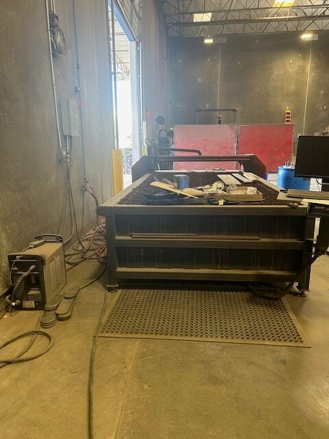 Wescott #Pro-Table510, CNC Plasma cutting table, 5' X 10' table, 125 A ...