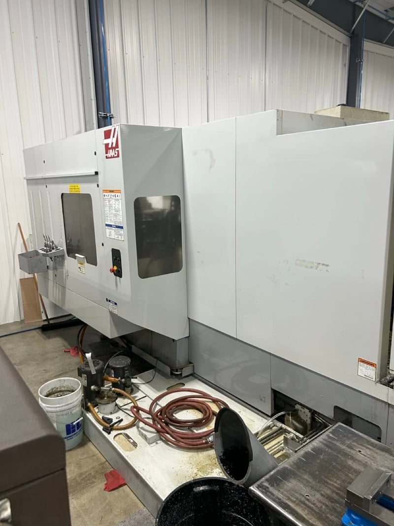 Haas #EC-500, CNC horizontal machining center, 32" X, 20" Y, 28" Z ...