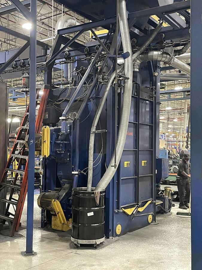 Delong Monorail spinner hanger, (4) 20 HP wheels, 2015 For Sale ...