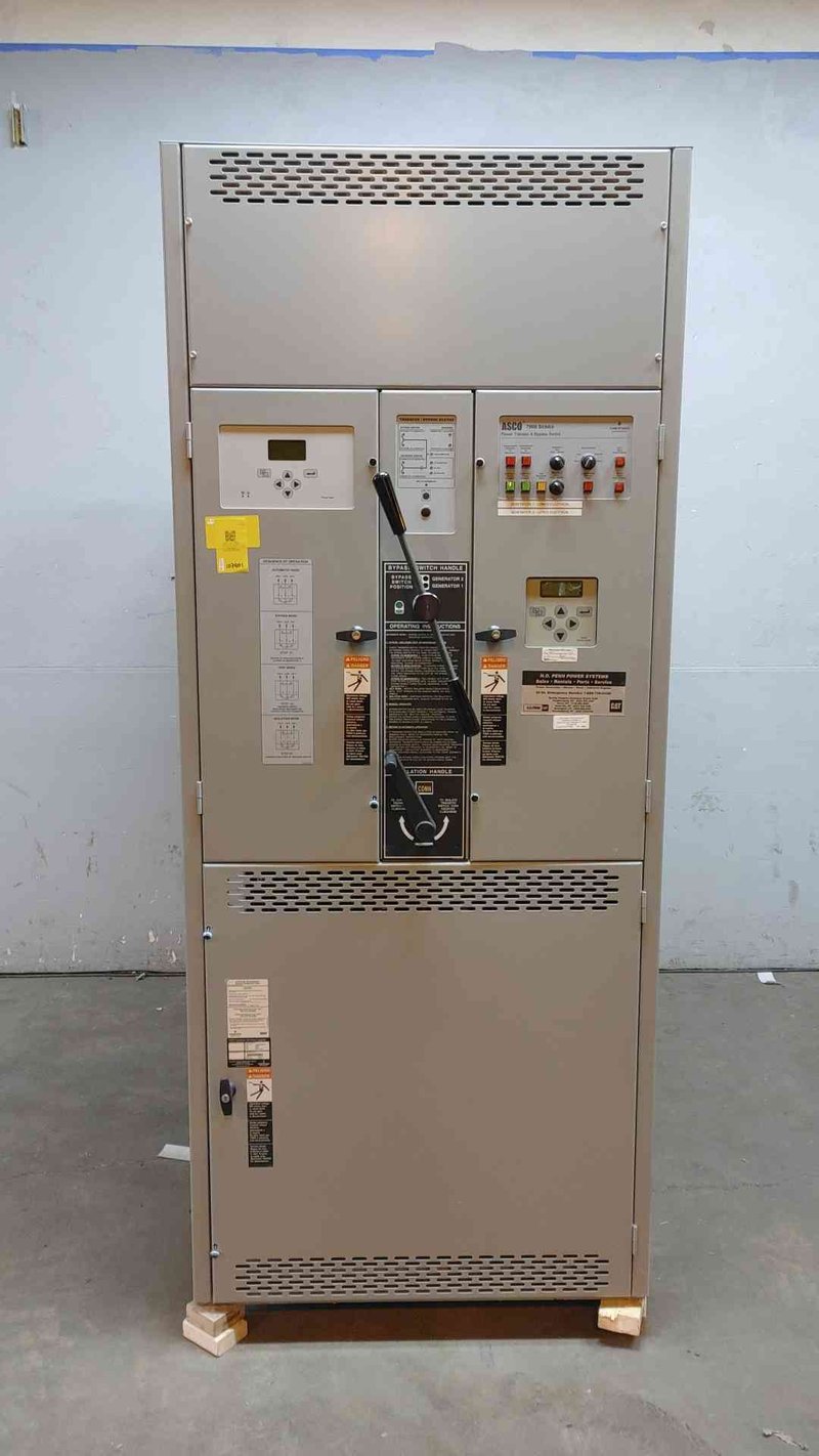 2000 Amp. ASCO #7000-Series, Transfer & Bypass automatic transfer ...