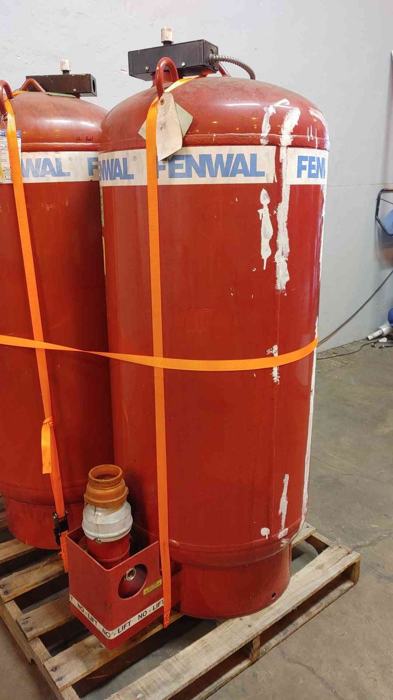 621 lbs. Fenwal, Fire Suppression System, FM-200 Agent for Sale ...