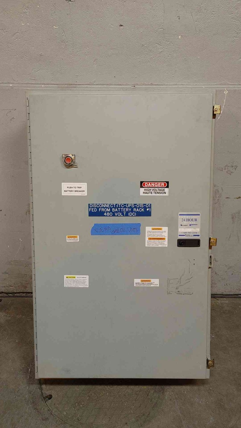 600 Amps, Square D, MHL36600, Double throw breaker cabinet For Sale ...