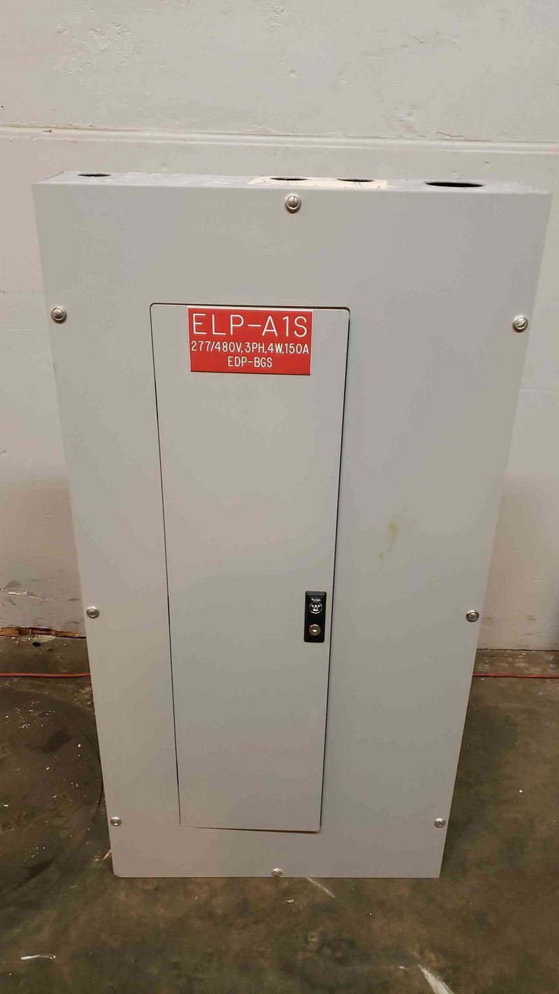 150 Amp. Westinghouse, PRL2, Panelboard, (42) Circuits cap., 3 Phase, 4 ...