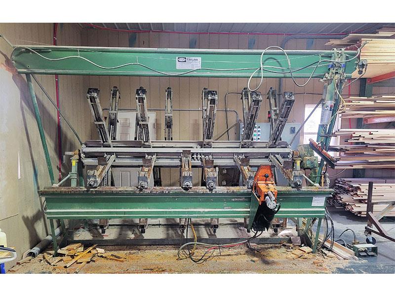 Taylor, Pneumatic Clamp Carrier, 6-Section, 10.5' width capacity, (36 ...