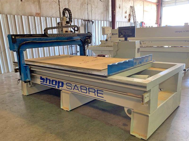 Shop Sabre #IS-408, CNC Router w/ATC, 4' x 8' Table, 24000 RPM, 10 ATC ...