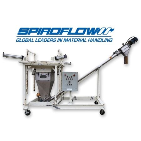 2 Ton, Spiroflow #2-FIBC, Bulk Bag Portable Unloader Discharger, Super ...