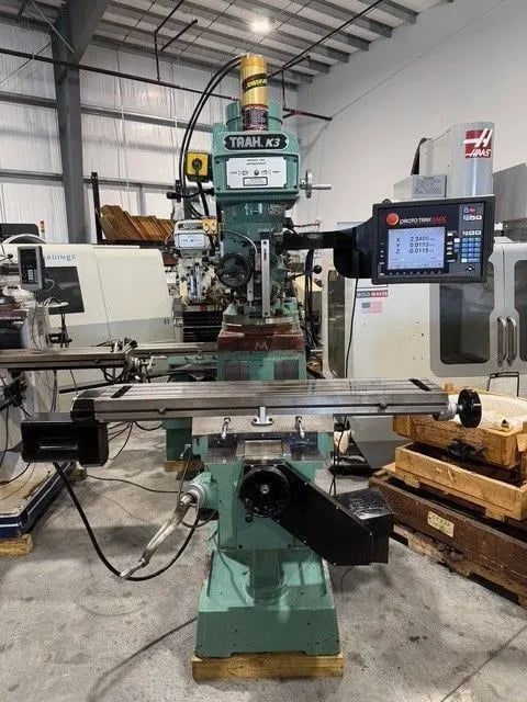 Southwestern Industries #Trak-K3-SX, CNC vertical milling machine, 2 ...