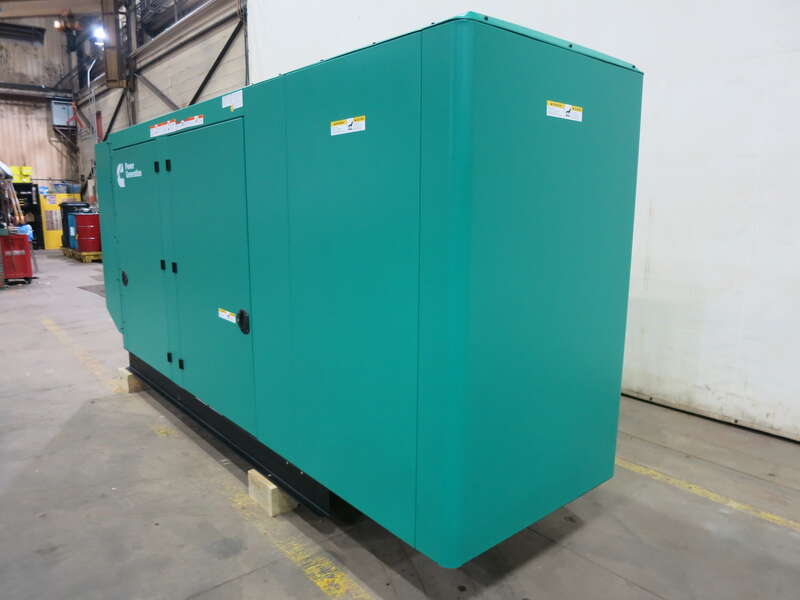 150 KW Cummins #C150N6, Natural gas generator set, 120/208 Volts, 3 ...