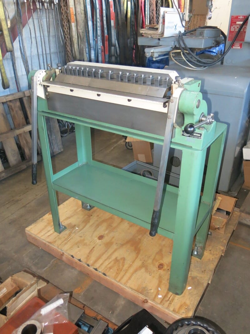 16 gauge x 2' Diacro #24, Finger Brake, w/ Back Gauge, extra fingers ...