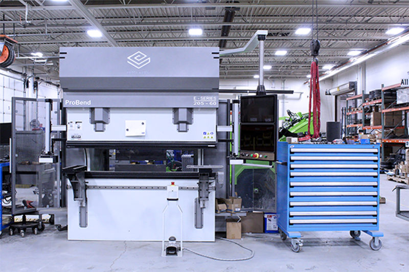 66 Ton, BLM #E-Series-205-60, Electro Servo Press Brake, 6.75" L x 35 ...