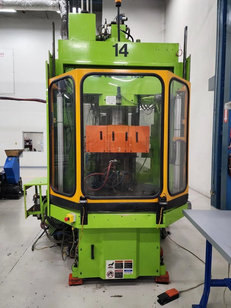 125 Ton, 5 oz., Engel #ES-330H/125VRB, vertical clamp, horizontal ...