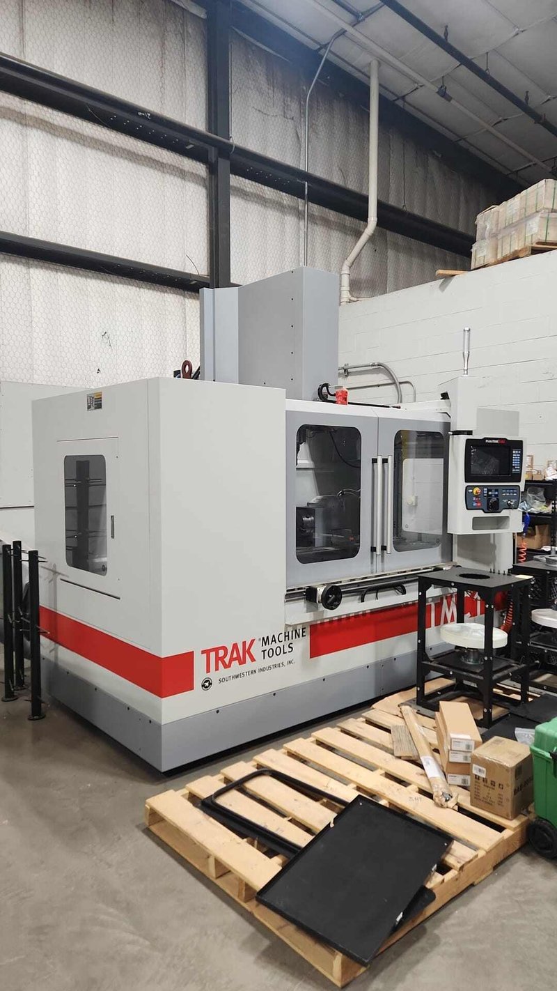 Trak #TMC12, CNC vertical machining center, 16 automatic tool changer ...