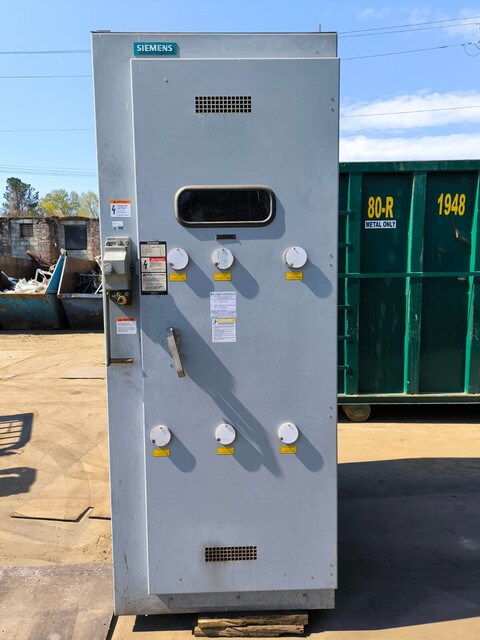 600 Amp. Siemens, QR, Interrupter Switch, 15 kV 3 Pole A155F2D0R0-150E ...