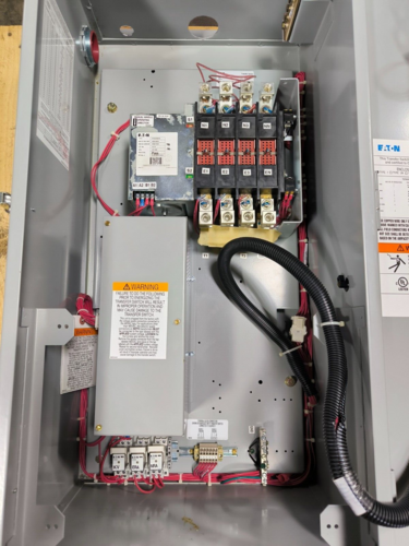 200 Amp. Eaton #ATC3C2X40200XSU, Transfer Switch, 120/480 VAC, 3PH 4P 3 ...