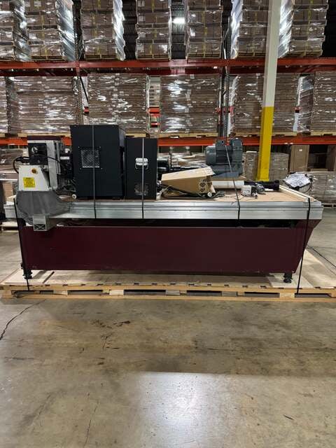 Gerber #Sabre-408, CNC Router, 59" x 123" table, 18000 RPM, 7 HP, 220 V ...