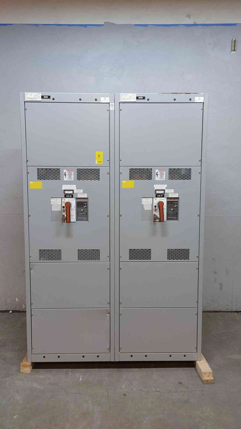 3000 Amps, General Electric Spectra Switchboard, 208Y/120V., 3PH, 4W, 4 ...