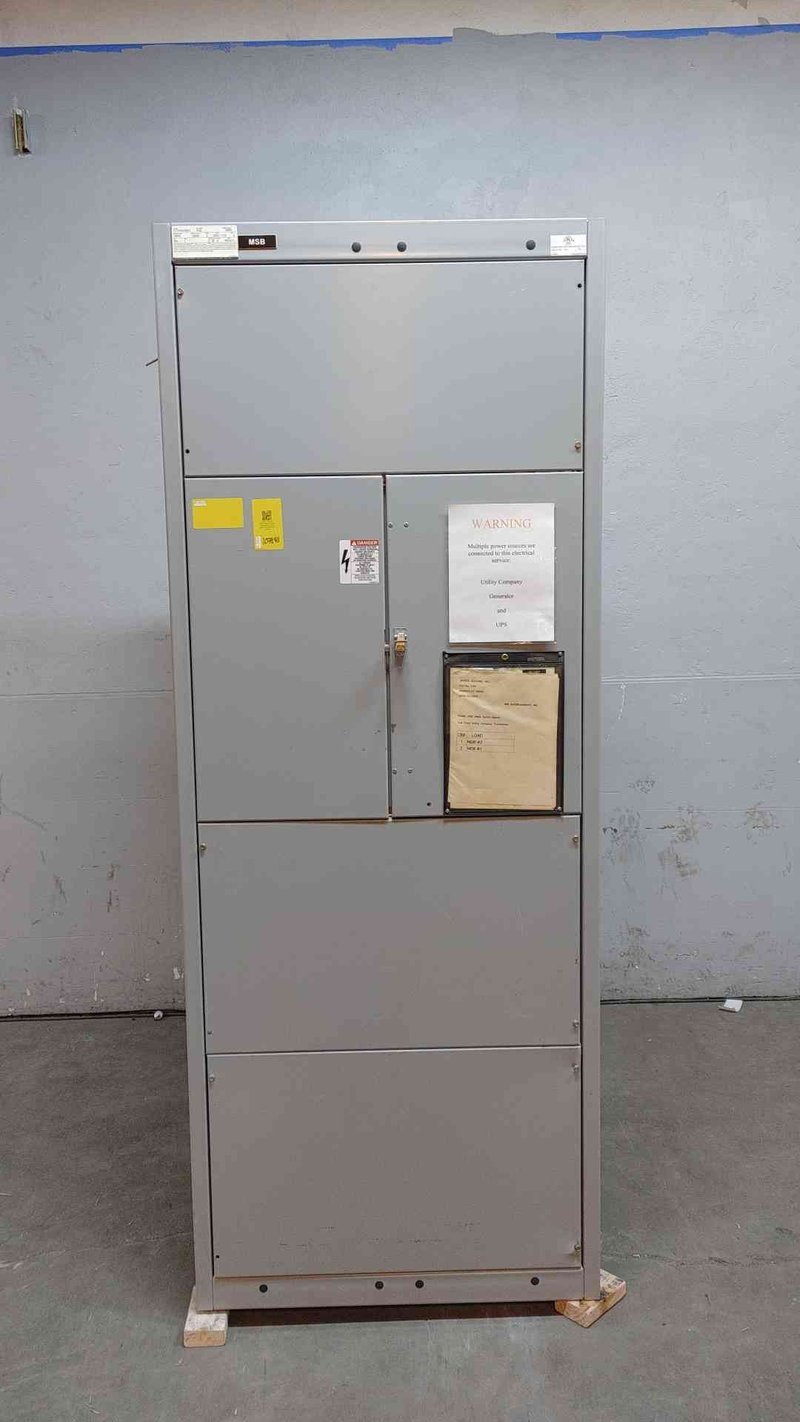 3000 Amps, General Electric Spectra Switchboard, 208Y/120V., 3PH, 4W, 4 ...