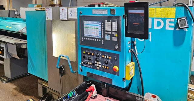 Index #C100, production turning macine, 1.6" bar,INDEX Control System ...