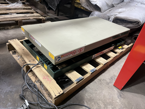 2000 lb. Southworth #LL2.0-32.5, scissor lift table, 41-1/4"lift height ...