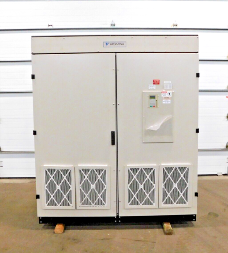 600 HP Yaskawa, G5U4600, Vector VFD drive, 1200 FLA, 480 VAC, 3 phase ...