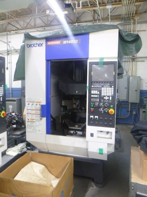 Brother Speedio #M140X2, 5-Axis CNC vertical drilling, milling ...