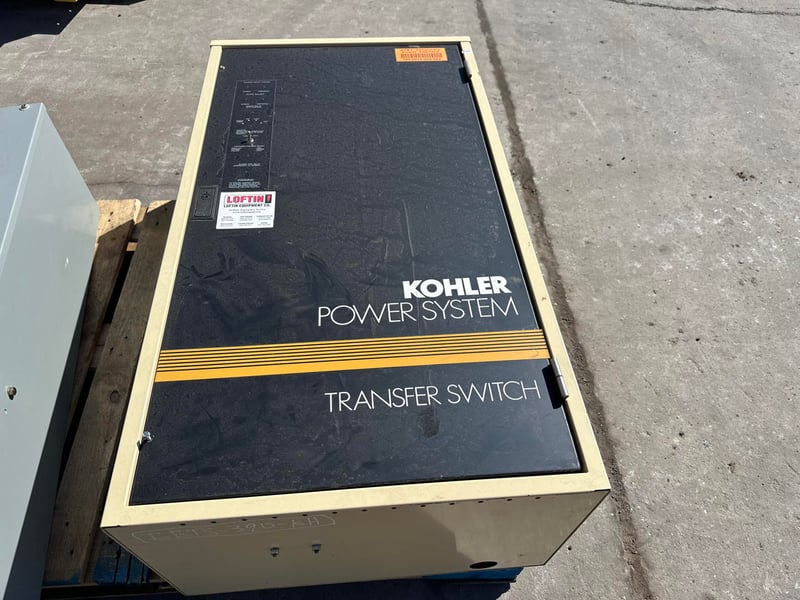 260 Amp. Kohler, automatic transfer switch, 480 Volts, 3 phase, 2-wires ...