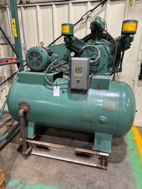 15 HP Wayne, Air Compressor, 230/460 V., 1760 RPM, S/N 238081, 1972 for ...