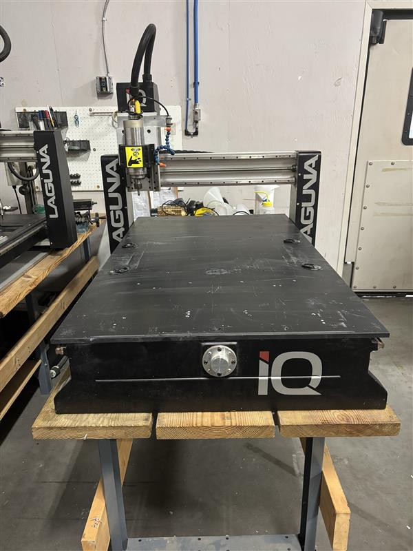 Laguna #IQ, CNC Router, 24" X 36" table, 3 HP, 6k-24k RPM, liquid ...
