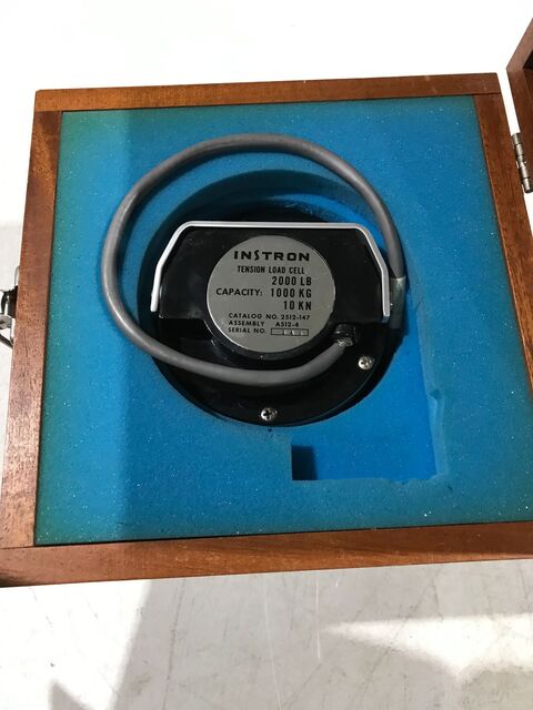 Instron #2512-144, tension load cell, new For Sale | Surplus Record