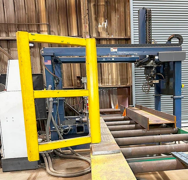 Ocean Liberator CNC Beam Coping Machine, 3' x 2' Cut Capacity, Siemens ...