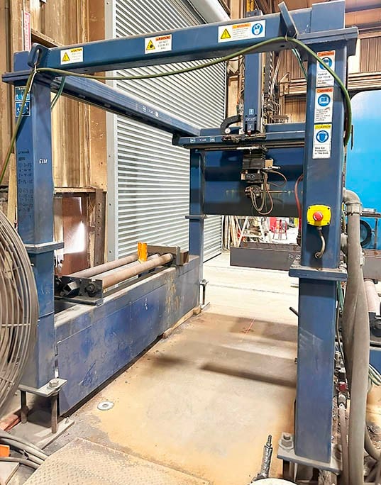 Ocean Liberator CNC Beam Coping Machine, 3' x 2' Cut Capacity, Siemens ...