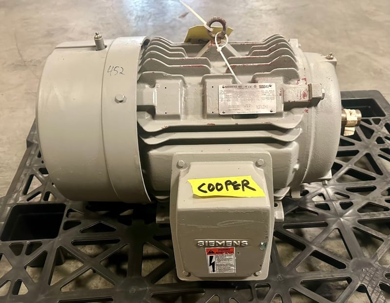 25 HP 3525 RPM Siemens, Electric Motor, VFD Rated, Frame 284TS, 3 Phase ...