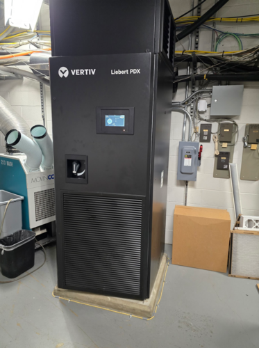 3 Ton, Liebert Vertiv #PX011U, ACS 460V 3PH CRAC Upflow Computer Room ...