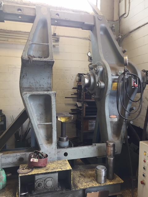400 Ton, Rodgers #1F400, Hydraulic Inclined Frame Horizontal Wheel ...