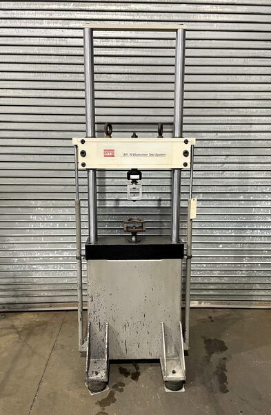 3.3 KIP (15kN), MTS #831.10, Elastomer fatigue test system, hydraulic ...