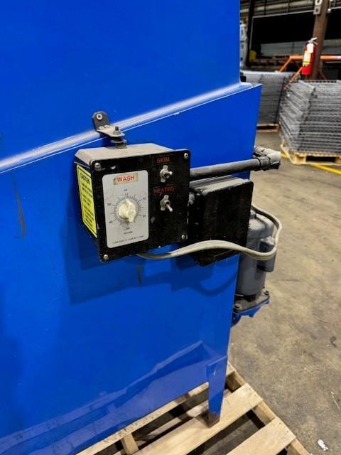 Intercont Products #TLW-2, rotary basket batch washer, 25" diameter x 9 ...