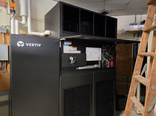 10 Ton Liebert Vertiv #VS035W, Upflow CRAC Unit, 460 Volts, 3 phase ...