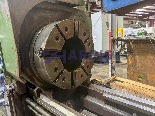 30" x 120" Kingston #HK3000, hollow spindle lathe, 20.75" swing over ...