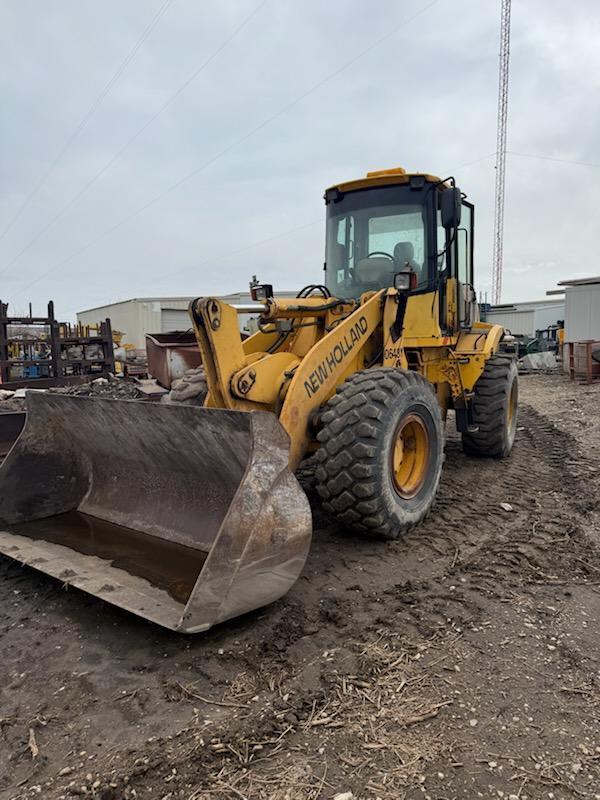 New Holland #LW-170.B, #0648Y, bucket wheel loader, 8837 hours For Sale ...