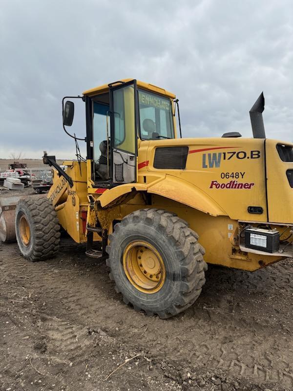 New Holland #LW-170.B, #0648Y, bucket wheel loader, 8837 hours For Sale ...